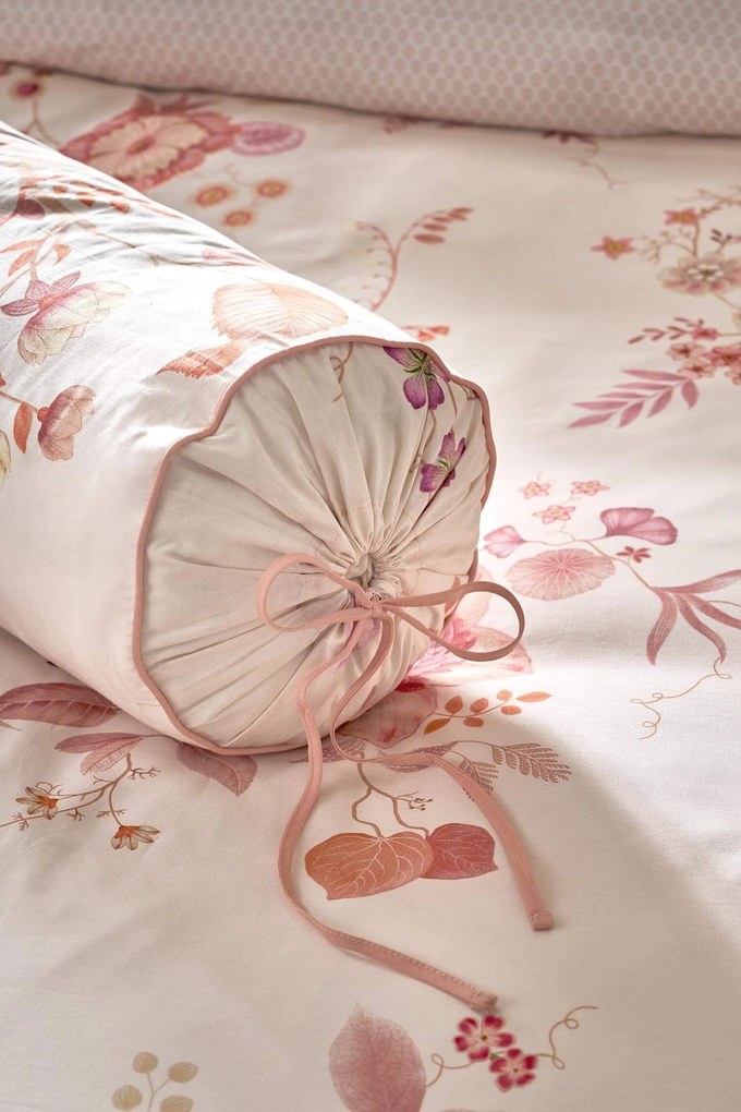 Pip Studio dekorační polštář Everbloom 22 x 70 cm - svetlě růžová (Podlouhlý dekorativní polštář do ložnice )