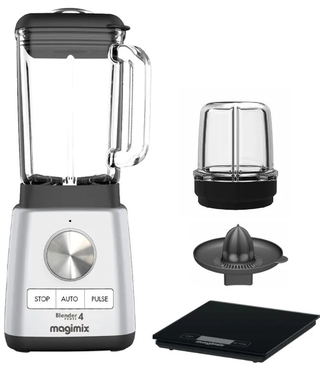 Magimix | ELM 11630 Mixér Power Blender základná výbava | matný chróm