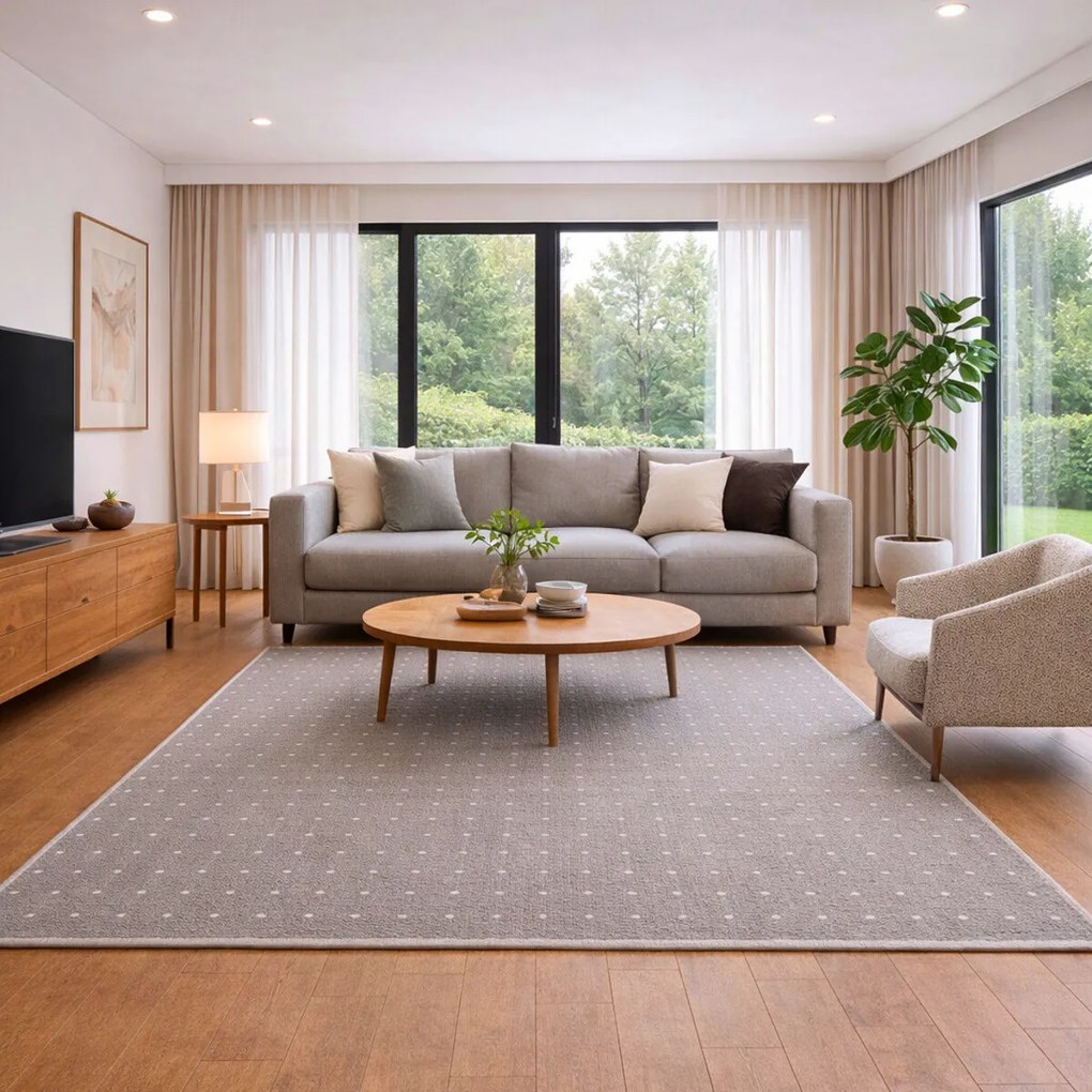 Condor Carpets, Kusový koberec Udinese hnědý, 140x200, hnědá, chodba / předsíň
