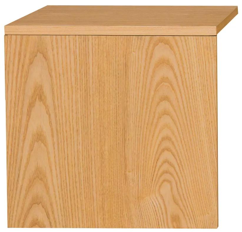 OnaDnes -20% Přírodní dřevěný noční stolek Quax Hai-No-Ki 42 x 48 cm