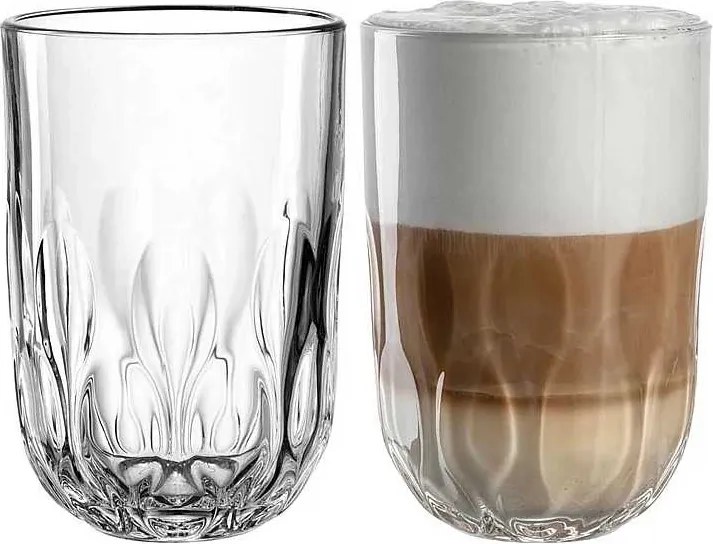 Leonardo sklenice na latte Gocce3 390 ml 2 ks