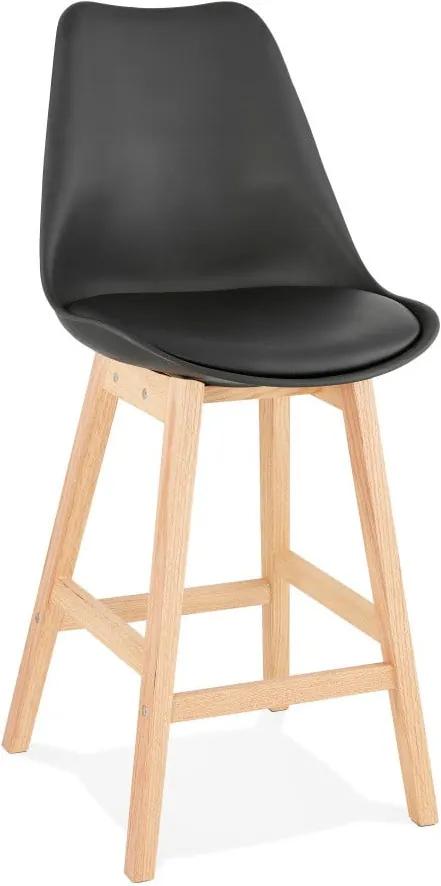 Černá barová židle Kokoon April
