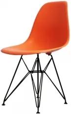 Židle DSR, oranžová (RAL 9005)