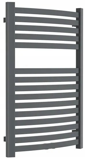 Invena, koupelnový žebříkový radiátor 540x800 mm 404W, grafitová, UG-02-080