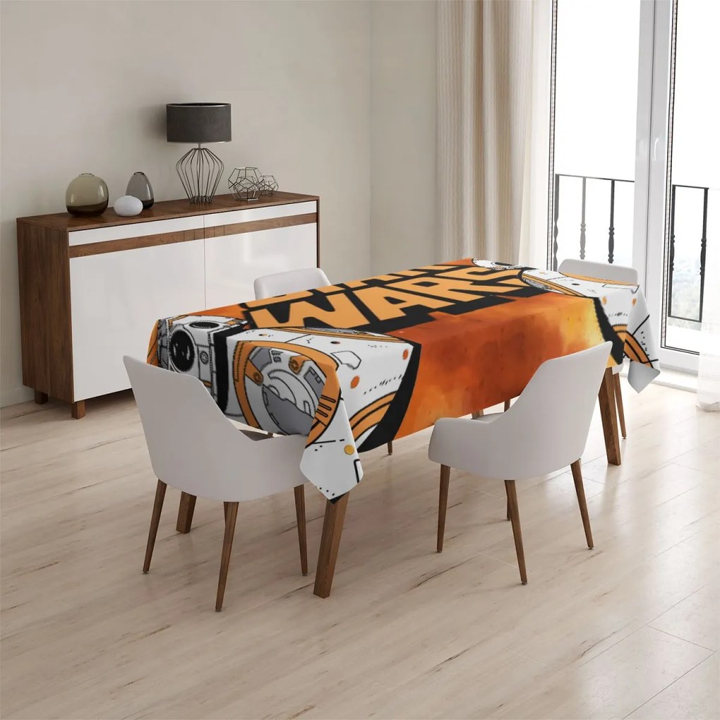 Sablio Ubrus Star Wars Ohnivé pozadí - 90x90 cm