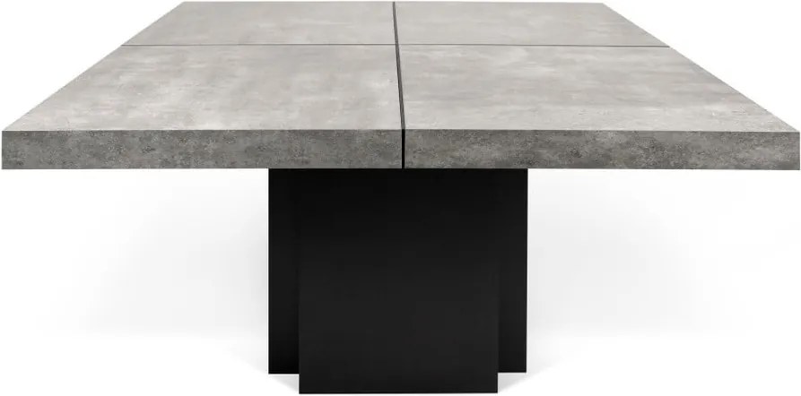 Jídelní stůl s dekorem betonu TemaHome Dusk, délka 150 cm