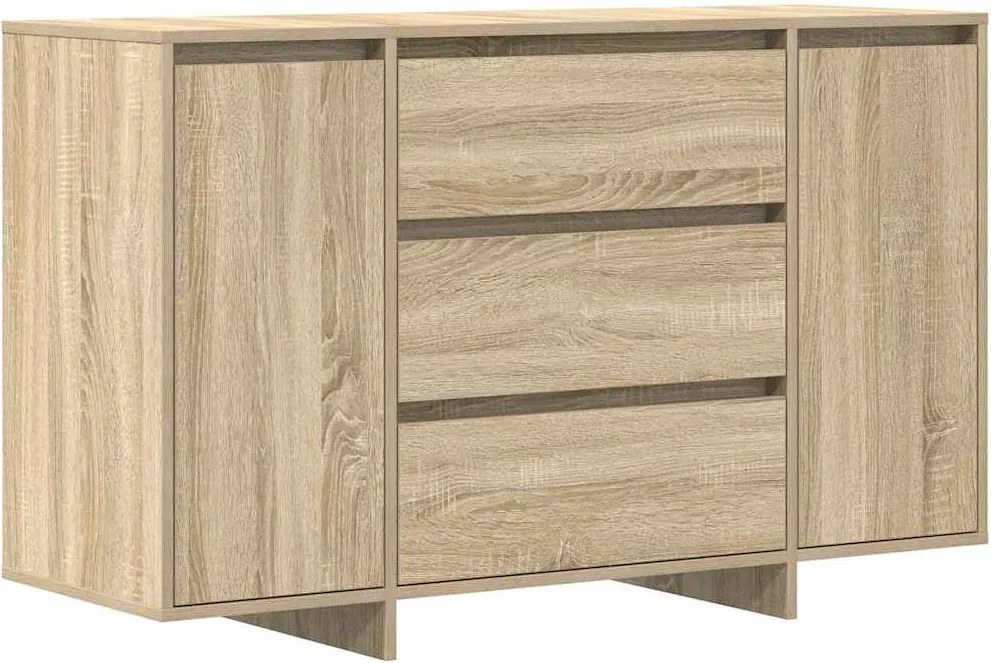 Servírovací skříň Sonoma dub 120 x 41 x 75 cm Kompozitní dřevo 3333908