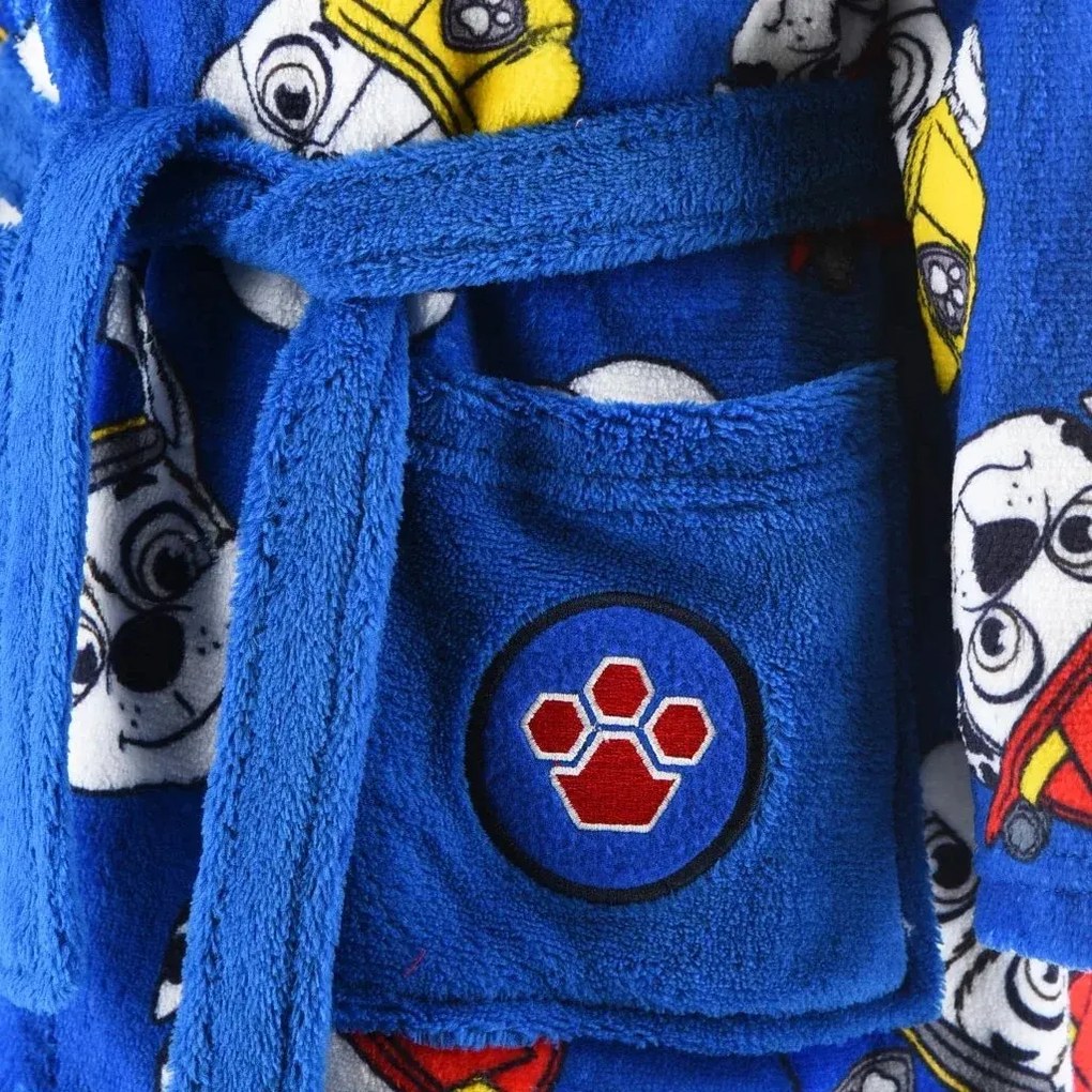 Chlapecký fleece župan s kapucí Tlapková patrola - Paw Patrol, EU 98