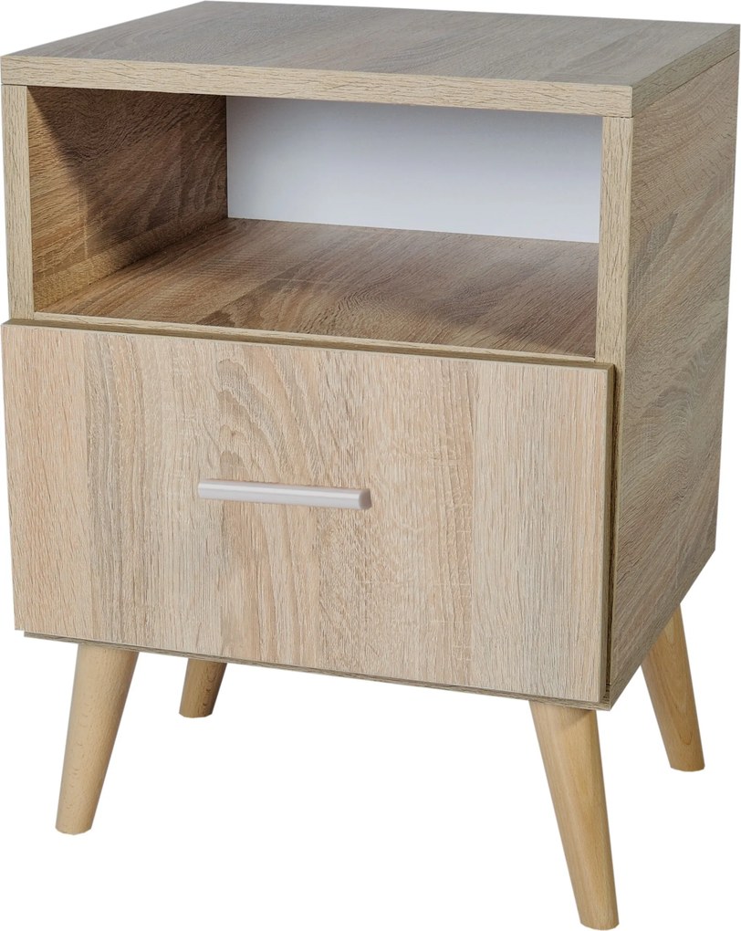 ADRK Furniture Noční stolek se zásuvkou LOGAN NS-Log-S-L015