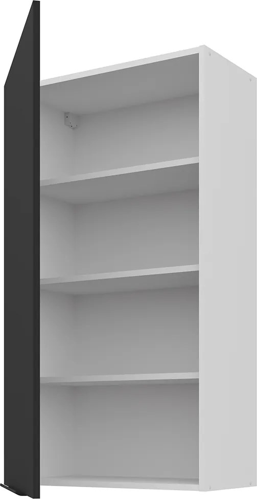 Kuchyňská linka ARIA bc | 270x230 cm | UNI dvířka | bílá/černá
