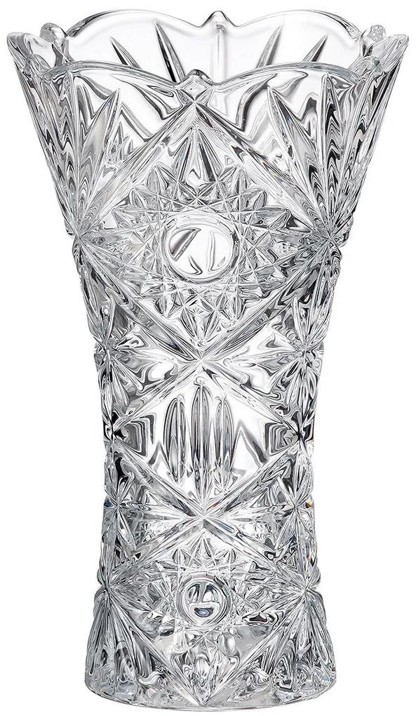Crystalite Bohemia skleněná váza Nova Old Miranda X 25 cm