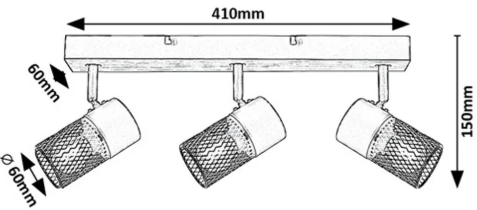 Rabalux 71153 bodové svítidlo Metta