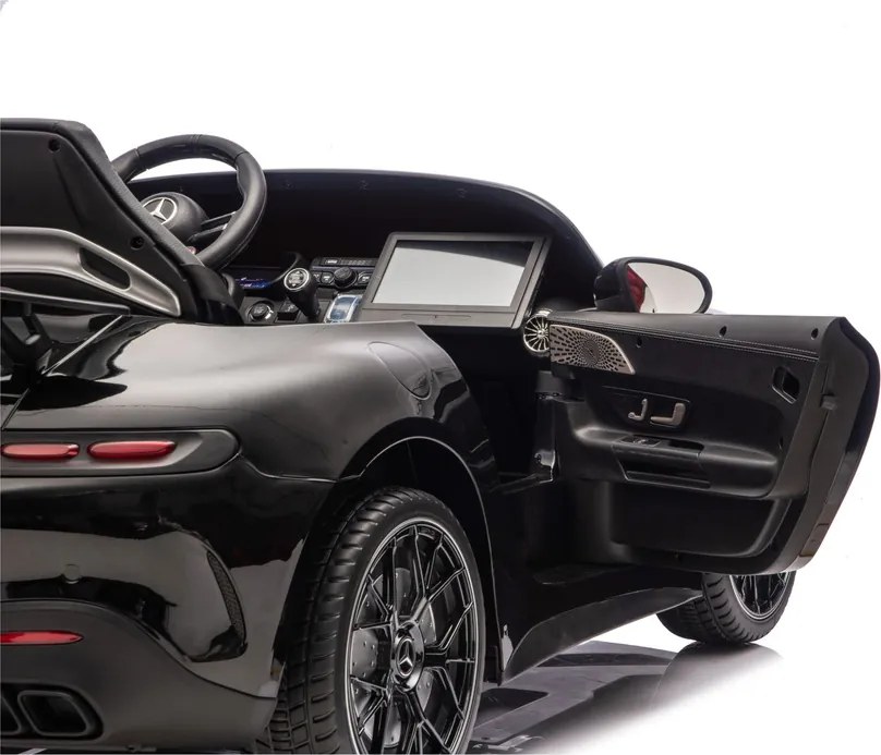 LEAN CARS Elektrické autíčko Mercedes GT63 AMG DK-GT63 24V LCD černé lakované