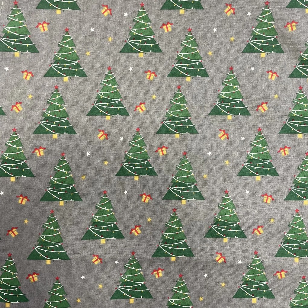 Kuchyňská zástěra bavlněná Vánoční stromek TiaHome