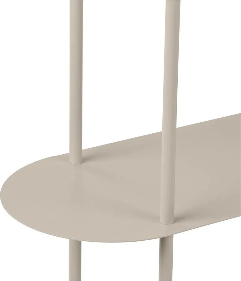 Béžový kovový regál 118x97x31 cm Rieti – House Nordic