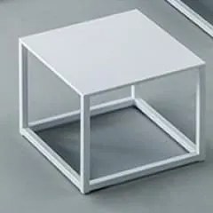 Konferenční stolek Code 40x40x30 cm (Bílá)