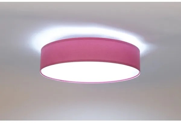 LED Stropní svítidlo GALAXY LED/24W/230V růžová/stříbrná