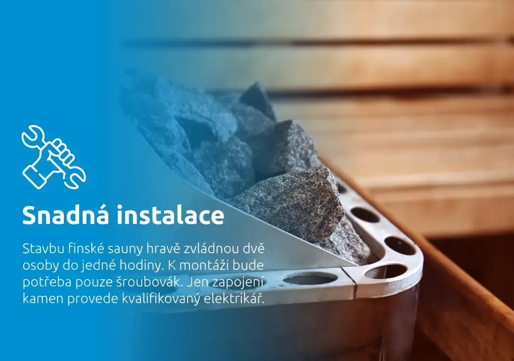 Marimex | Finská sauna Marimex KOTI M + saunová kamna | 11100107