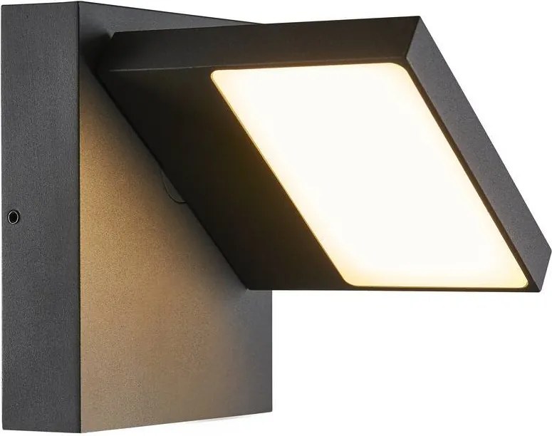 LA 1002989 ABRIDOR Outdoor, nástěnné LED svítidlo, IP55, antracitové, 3000/4000K - BIG WHITE (SLV)