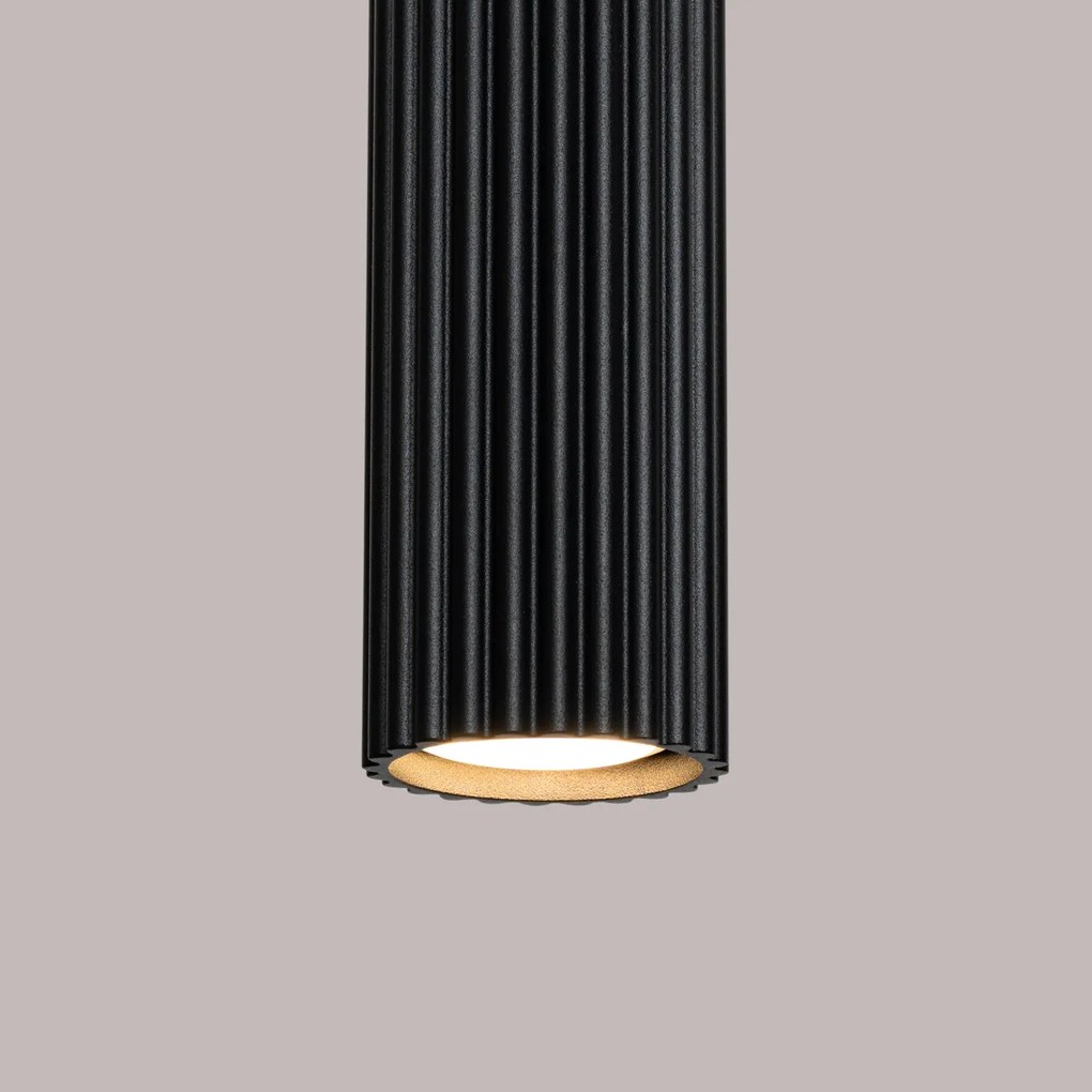 Sollux Lighting Závěsné svítidlo KARBON 1 Černá