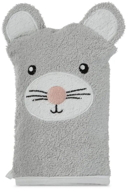 Dětská osuška 15x21 Baby 71 silver mouse 350g/m2 Eurofirany