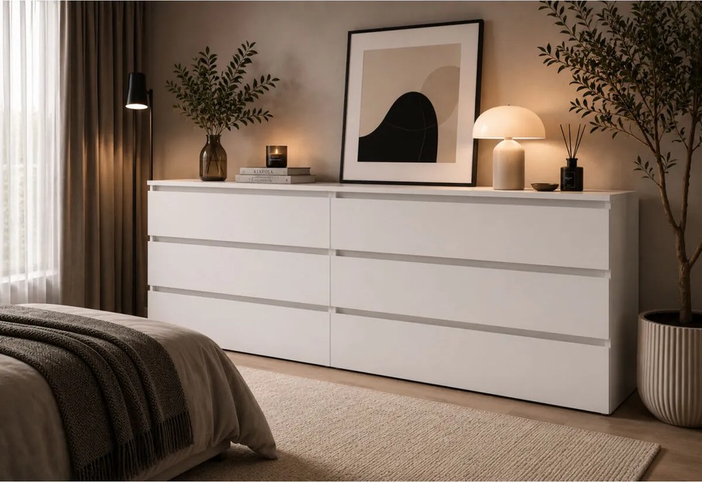 Komoda K760/1800/2x3Z nymfea alba Idea