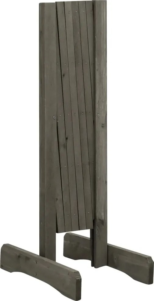 vidaXL Zahradní trelážový plot 120 x 60 cm masivní jedle [314823] Barva: Oranžová