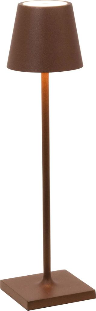Stolní lampa Poldina Micro 27,5 cm hnědá
