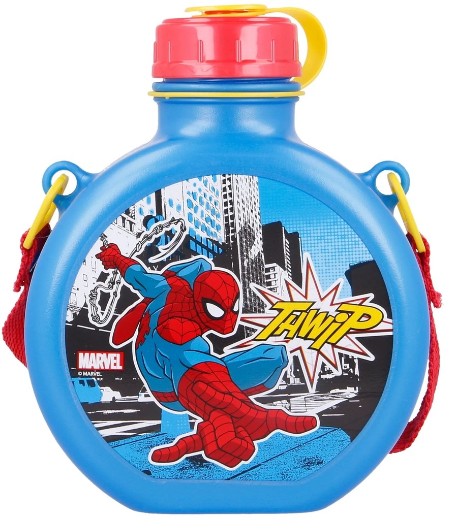 Dětská plastová čutora na pití Spiderman - MARVEL - 670 ml