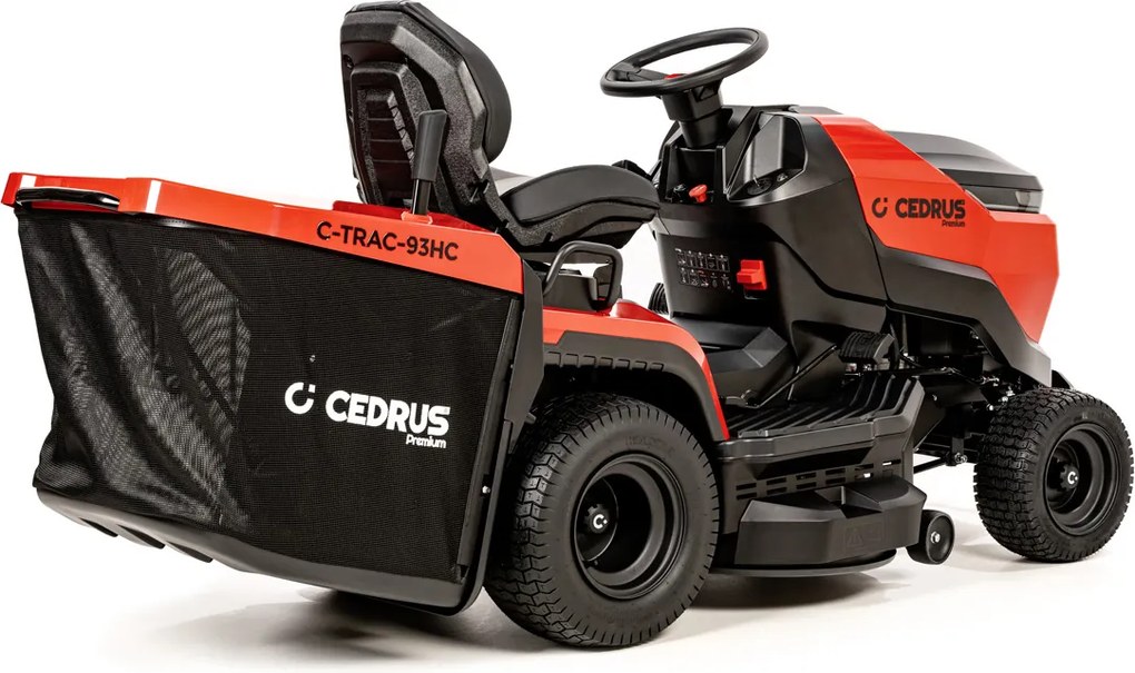Hahn & Sohn Cedrus Zahradní traktor výkonný dvouválcový s košem C-TRAC-93HC HP17719