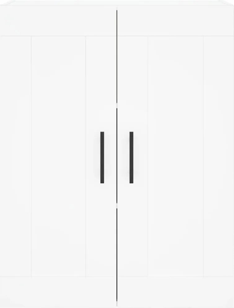 Skříň highboard bílá 69,5 x 34 x 180 cm kompozitní dřevo 3199769