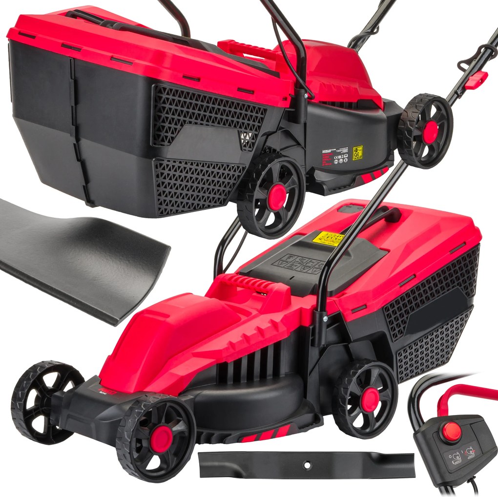 RED TECHNIC Elektrická sekačka 2200W, nůž 32 cm RTKSE0027 RTKSE0027