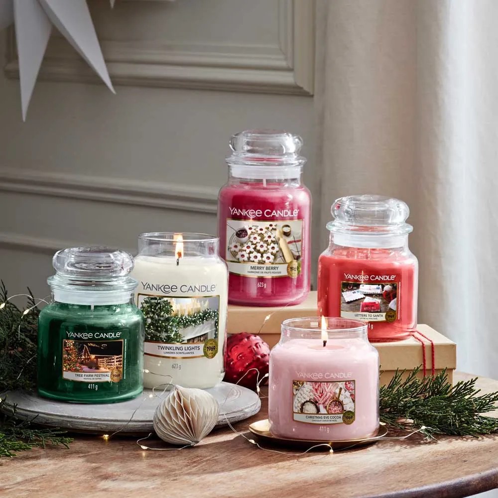 Yankee Candle - votivní svíčka Twinkling Lights (Blikající světýlka) 49g