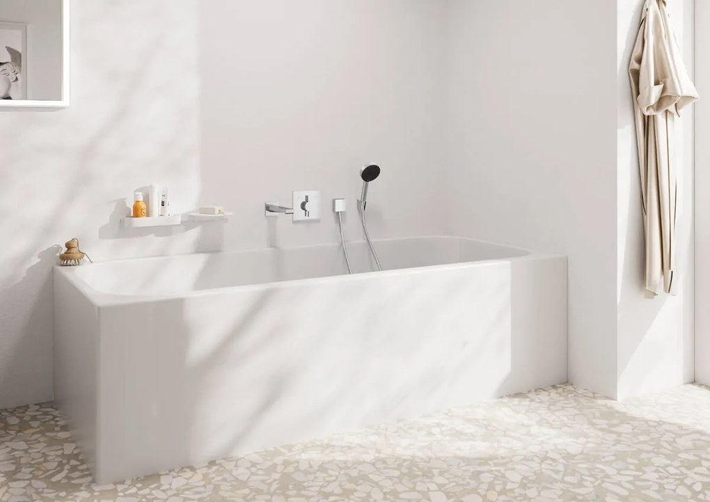 Hansgrohe Tecturis E, vanový výtok, chromová, HAN-73410000