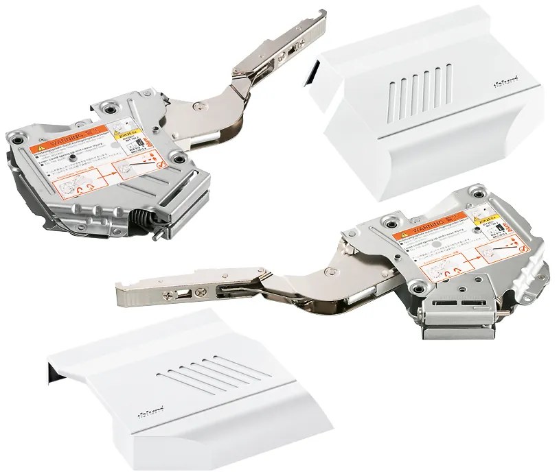 BLUM Sada zdvihacích mechanizmů Aventos HK-S střední pro TIP-ON + krytka bílá