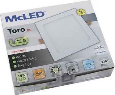 Podhledové LED svítidlo McLED Toro S15 15W 3000K ML-412.065.33.0