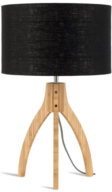 Stolní lampa Annapurna barva stínidla: linen black (B) - 100% len, velikost: stínidlo 3220
