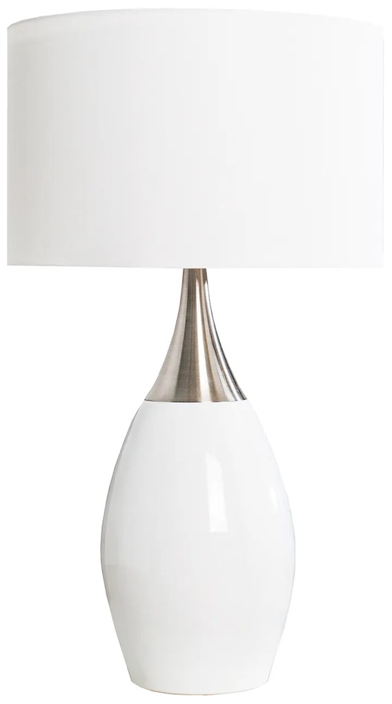 Stolní lampa DESIRE, 60 cm, bílá