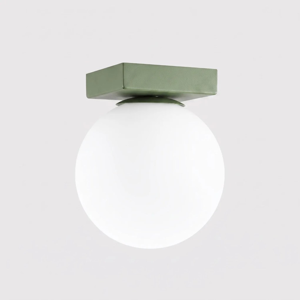 Sollux Lighting Stropní svítidlo YOLI 1 olivově zelené