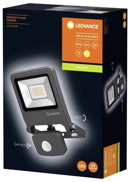 Ledvance - LED Reflektor se senzorem ENDURA LED/20W/230V IP44