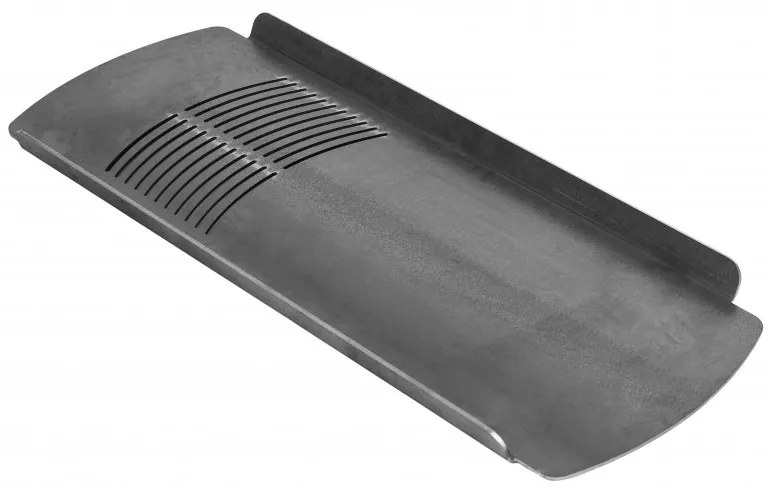 Grilovací plát na přenosné ohniště Ø 60 cm ✔ Surová ocel