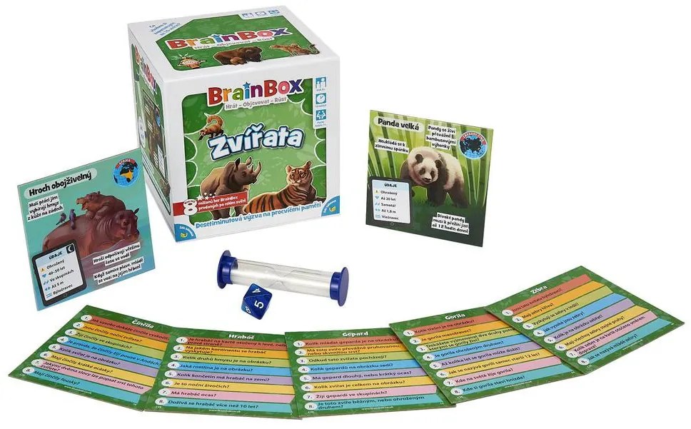 Asmodee BrainBox CZ - zvířata