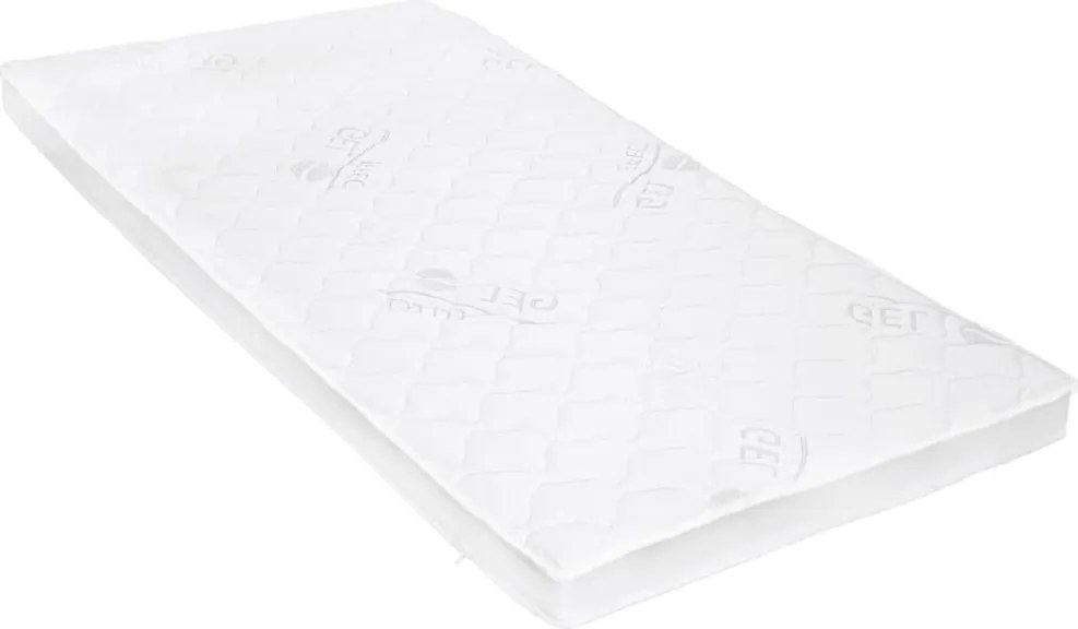Vrchní matrace 80 x 200 cm gelová pěna 7 cm 282782