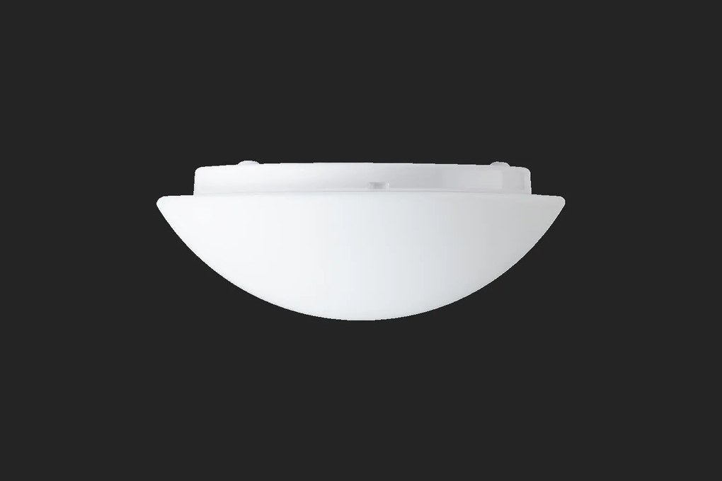 OS AUR70366 AURA 8 IP stropní/nástěnné skleněné svítidlo bílá IP65 3000 K 11W LED nouzové kombinované 3 h (původní kód OS 70366) - OSMONT