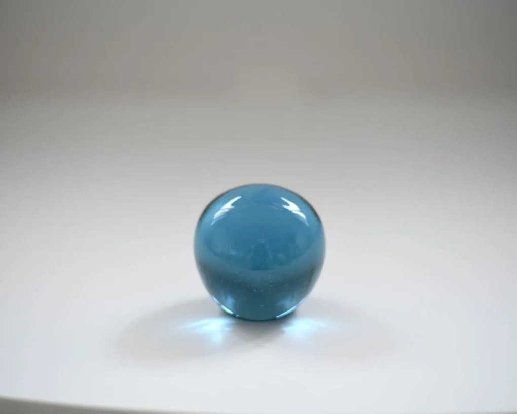 Skleněná zátka ViaHuman - Blue glass