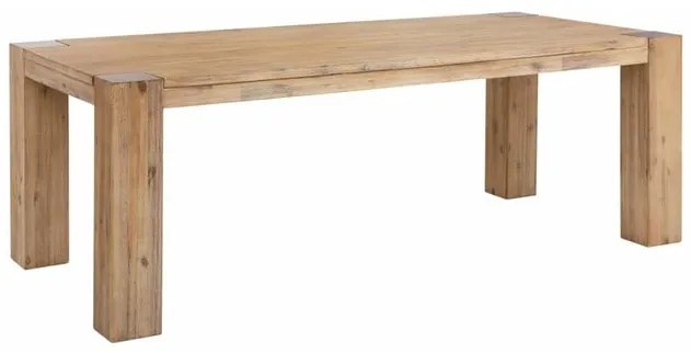 Světlý jídelní stůl z mangového dřeva Støraa Mabel, 90 x 160 cm