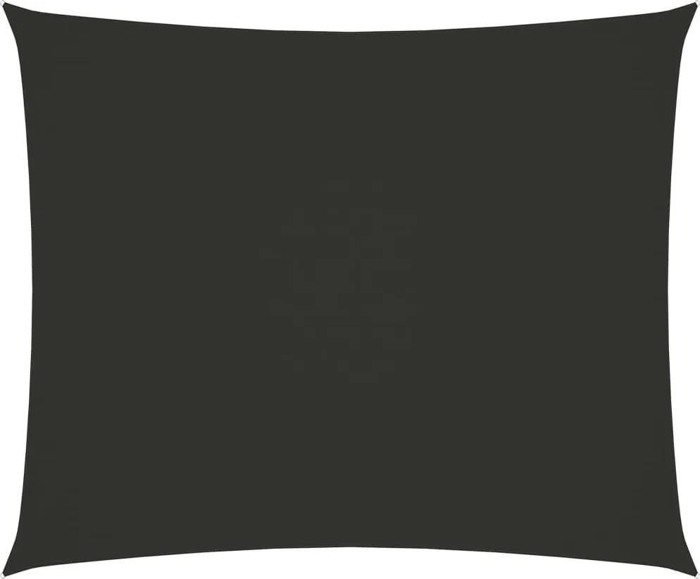 vidaXL Stínící plachta oxfordská látka obdélníková 4 x 5 m [135106] Barva: Černá