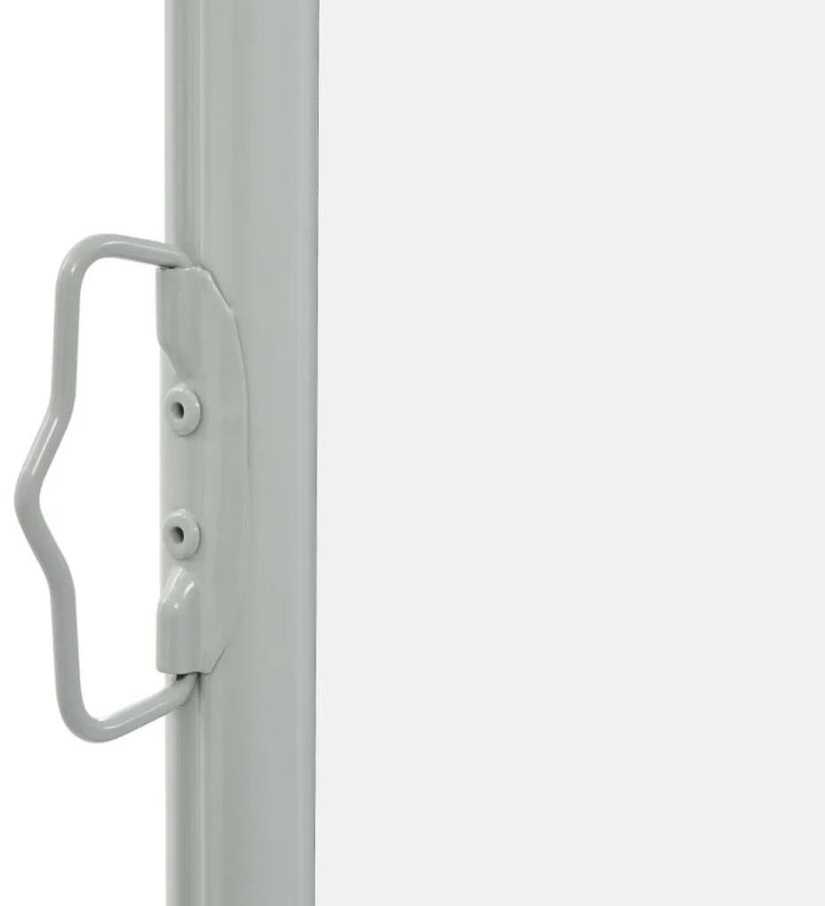 Zatahovací boční markýza / zástěna na terasu 60x300 cm krémová - Default Title