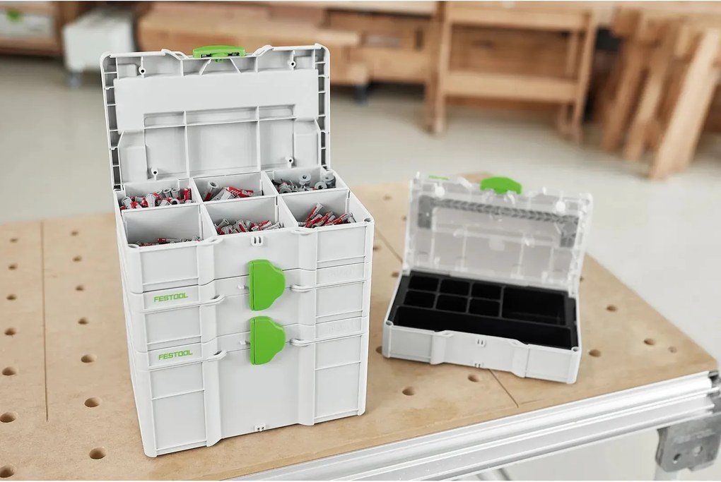 Festool | Systainer³ SYS3 S 76 TRA UNI – box pro organizaci a přepravu