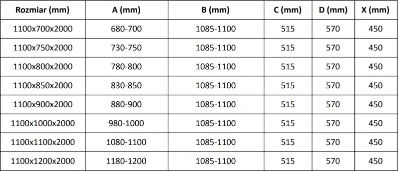 Mexen Velar L, sprchový kout s posuvnými dveřmi 110 x 80 cm, 8mm šedé sklo, bílá matná, 871-110-080-43-20